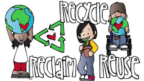 Earth Day clipart Recycling clip art Environmental Awareness clip art MINI
