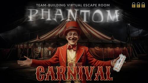 Team-Building Escape Room All Subjects, Phantom of Carnival, Middle ...