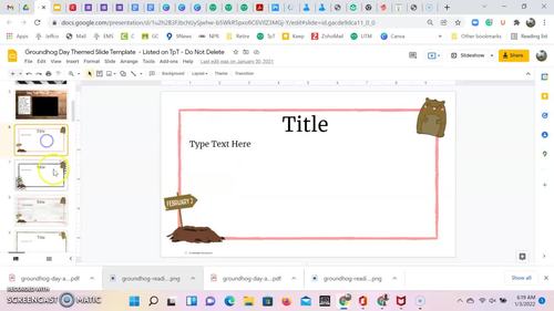 CER Groundhog Day Claim Evidence Reasoning Bundle NGSS Earth Science