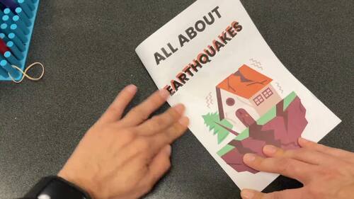 Earthquakes Earth Science Adaptive Writing Special Education and ...