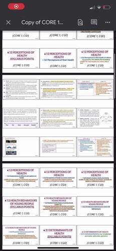 Preliminary Core 1: Better Health for Individuals COMPLETE CONTENT ... Preliminary Core 1: Better Health for Individuals COMPLETE CONTENT ...