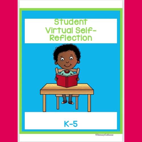 Students Virtual Self-Reflection Cards by Literacy Tales | TpT