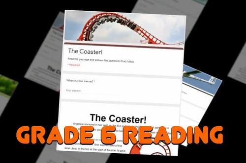 Reading Comprehension Passages {MEGA Bundle} Self Grading Quizzes ...