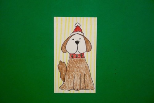 Let's Draw Santa Pup! by Patty Fernandez Artist | TPT