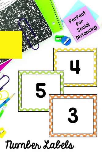 Cubby Numbers Polka Dots | Cubby Labels | Cubby Tags by Talented in Third