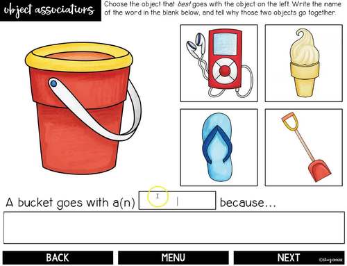 Summer Speech and Language Activities No Print interactive PDF Speech ...