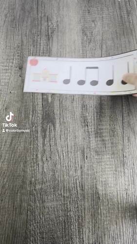 Back To School Rhythm Activity "Write The Room" | Half Note by Color By ...