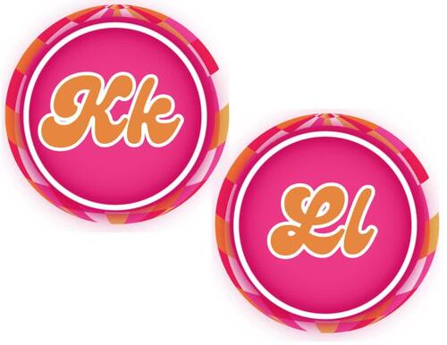 Retro Alphabet Word Wall Letter Cards Editable l Disco Ball Decor l ...