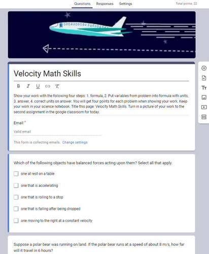 Describing Motion Unit Bundle | Google Forms and Kahoot Games | TPT