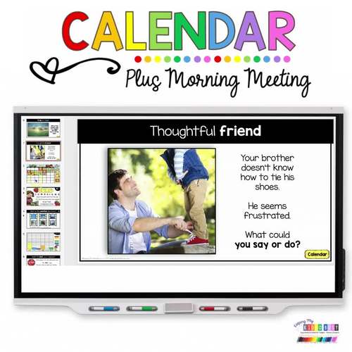 June calendar and morning meeting for kindergarten - Digital Math ...