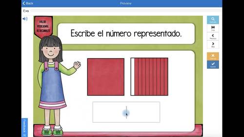 Decimales Boom Cards™ | Valor posicional | Distance Learning