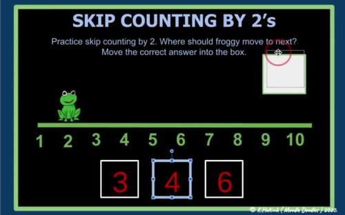 SKIP COUNTING BY 2: DIGITAL ACTIVITY by Moodle Doodles Education