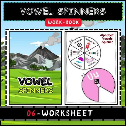 Vowel Spinners – Printables by LIB Anatomy school | TPT