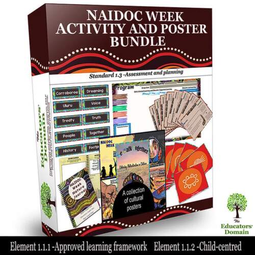 NAIDOC Week Activity and Poster Pack by The Educators' Domain | TPT