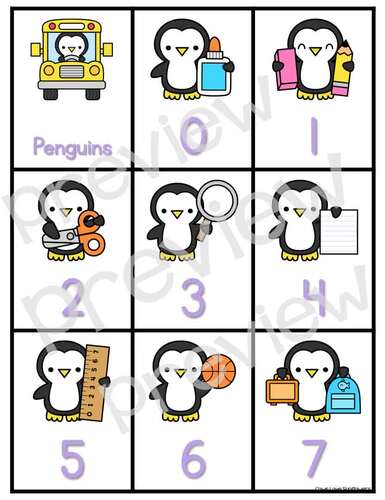 Numbers 0-25 Matching Cards - Flashcards With Writing Practice - SCHOOL ...