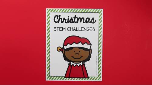 Christmas STEM Challenges by Playdough to Plato | TPT