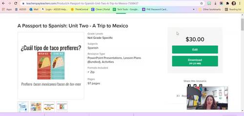 A Passport to Spanish: Unit Two - A Trip to Mexico - Elementary Spanish ...