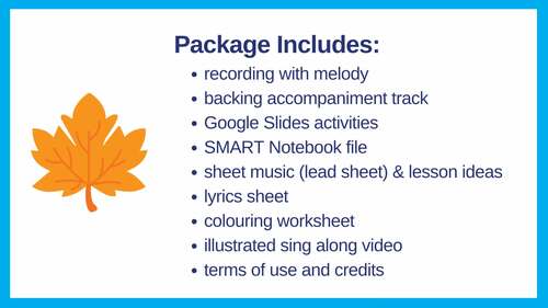 November Song - November NO-PREP Activities Packet - Morning Routine ...