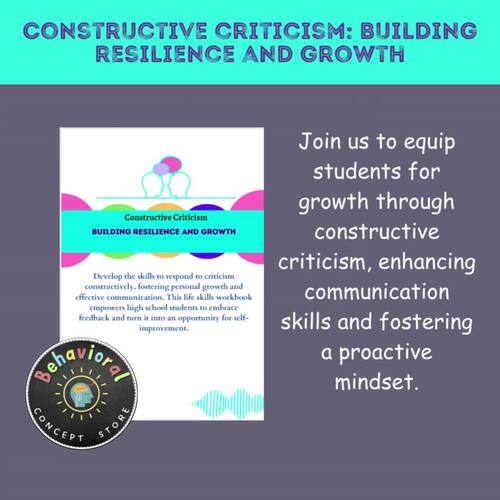 Constructive Criticism: Building Resilience and Growth | TPT