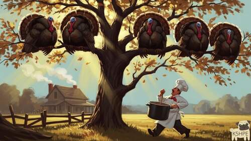 Five Fat Turkeys Choir Song Instrumental Track No Vocals | TPT