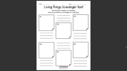 Organisms Are Living Things - 1st Grade NGSS Life Science Lesson ( 1 ...