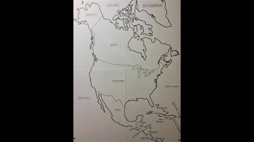 Montessori Maps & Research - North America by Child's World Geography