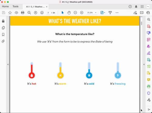 ESL Beginners Lesson: Learn The Weather in English by ESL Class Workshop