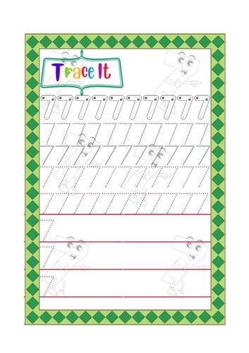 Toddlers Curriculum | Number "7" Activities by Brainstorm Preschool