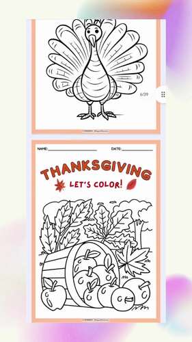 Thanksgiving Printable Activities for Kids & ESL | Thanksgiving ...