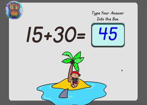 Adding Multiples of 10 Boom Cards by Funny Owl | TPT