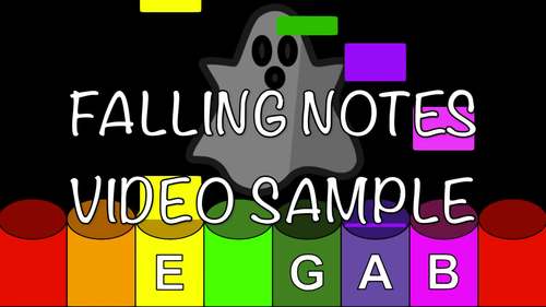 Halloween Songs - Boomwhacker Play Along Video and Sheet Music Bundle