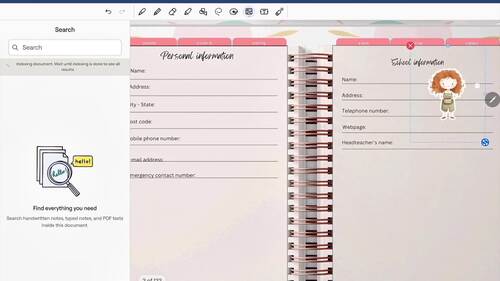 Teacher Back to School Planner for 25/26! Editable in Canva 122 pages