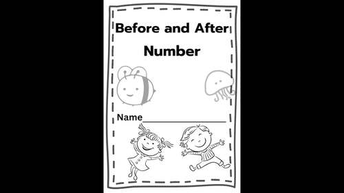 Numbers Before, After Within 25: Math Center Activity by Taro Creator