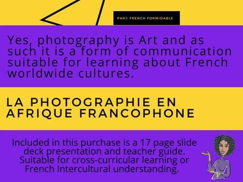 Intercultural Awareness through French African Photography : Histoire ...