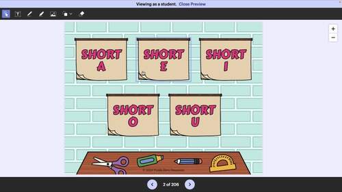 Phonics: CVC Words - Beginning Sounds | No Prep Worksheets plus Easel ...