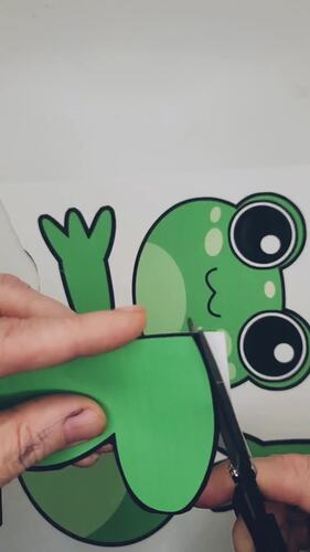 Build a Frog Craft Template Animal Unit Frog Printable Craft | TPT