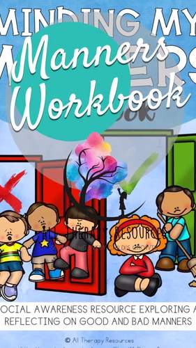 MANNERS Workbook | Social Awareness & Character Development & Manners