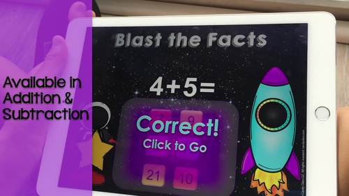 Math Fact Fluency Practice Addition and Subtraction Centers PowerPoint ...