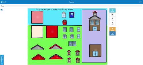 Visual Perception Build a School BOOM cards™ No Prep Fast Finishers ...