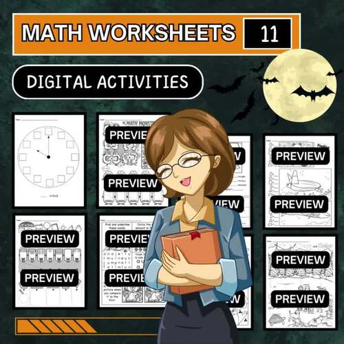 Kindergarten Math Worksheets – Sample Weekly Workbook for Fun Learning