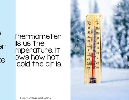 Weather Tools - Projectable Read-Aloud Lesson - KINDER SCIENCE | TPT