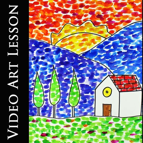 easy impressionism artwork