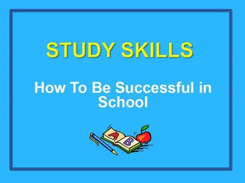 Study Skills PowerPoint Presentation by CarolJ Creations | TpT