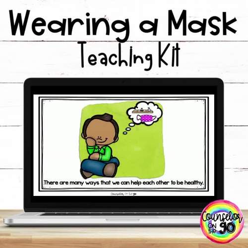 Wearing a Mask Teaching Kit Google Slides Student Activities | TpT