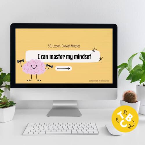 Growth Mindset SEL Lesson | Activities & Presentation for Middle & High ...