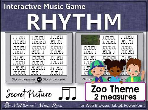 Interactive Rhythm Game 2 Sixteenths & 1 Eighth {Reveal the Secret ...