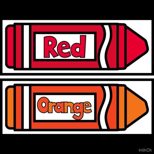 Word Wall Cards | Names of Colors for Kindergarten and 1st Grade