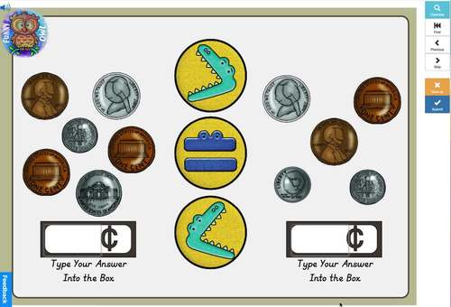 Counting Money Boom Cards | Count & Compare Pennies, Nickels, Dimes ...