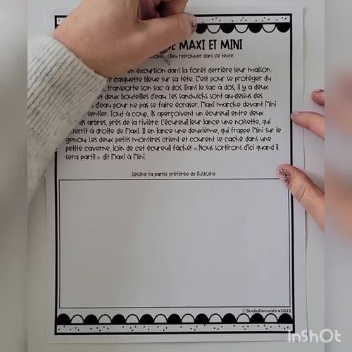 FRENCH Prepositions of Place Set - Prépositions de lieu en français