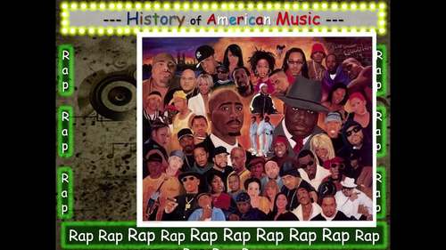 Rap: A comprehensive & engaging Music History PPT (links, handouts & more)